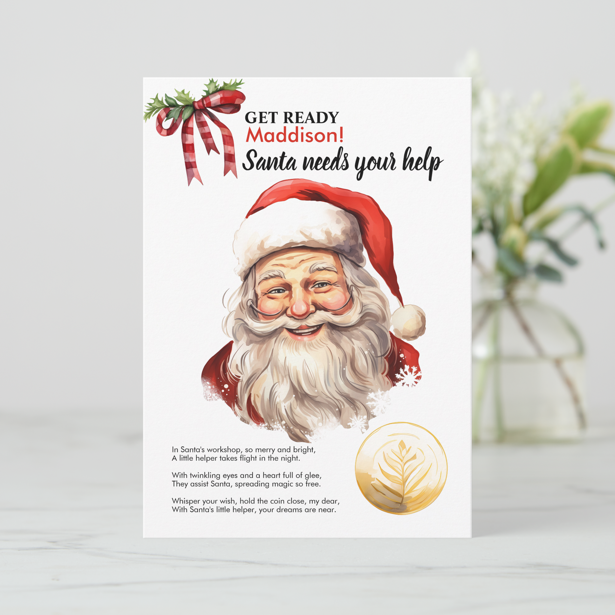 Christmas Santa Letters – Now That's Peachy