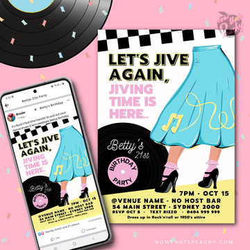 1950s Diner themed Event – Now That's Peachy