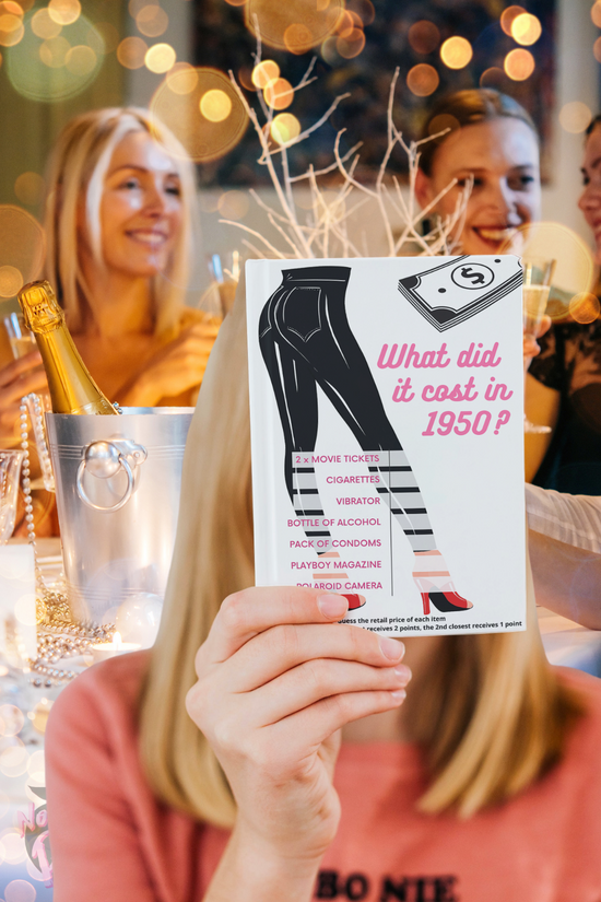 18+ 1950s themed Guessing game PRINTABLE. Instant Download, Ladies nig ...