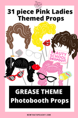 Mega GREASE Party Printable Bundle Pack - Instant Download – Now That's ...