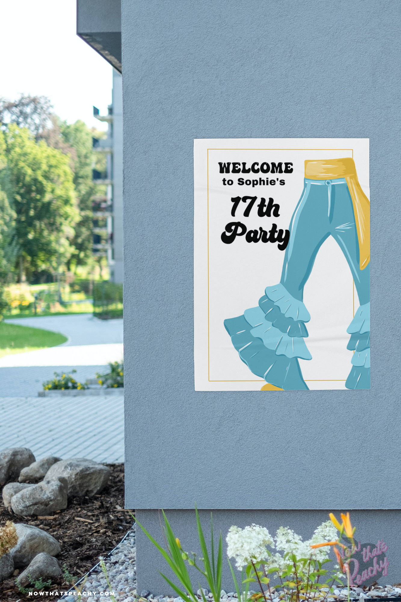 Mamma Mia Welcome Sign PRINTABLES Party Props Custom Poster Decoration ...
