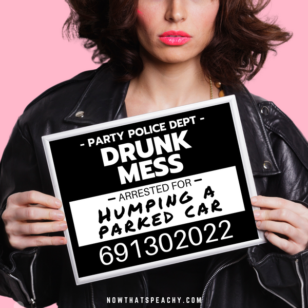 Ladies Night MUGSHOT Photo booth PRINTABLES 40 party Props Birthday Ba ...