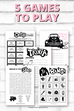 Grease Themed Game PACK PRINTABLE. Instant Download, Birthday Party Fi ...