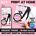 INVITE Grease Bachelorette party PRINTABLE, Bride to Be movie invitati ...